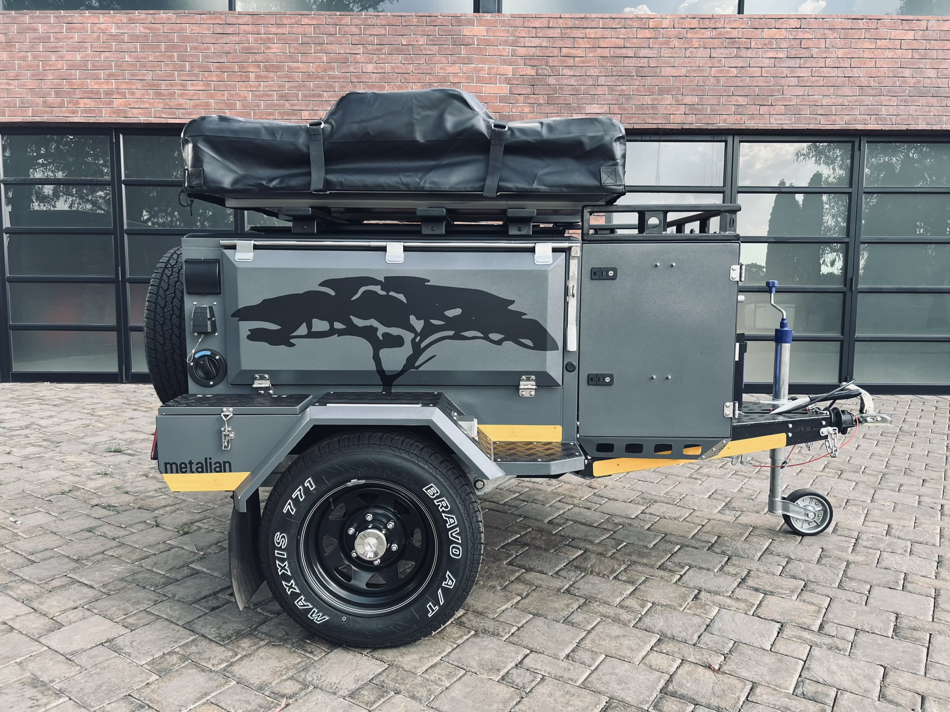 Metalian Genie – Lightweight 2-Person Trailer | Kampi.co.za