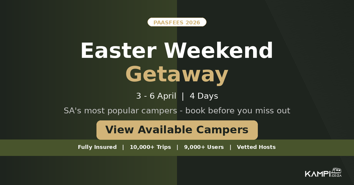 Easter Weekend Getaway 2026 | Kampi - Camper Rentals